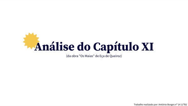 Capítulo XI | Genially