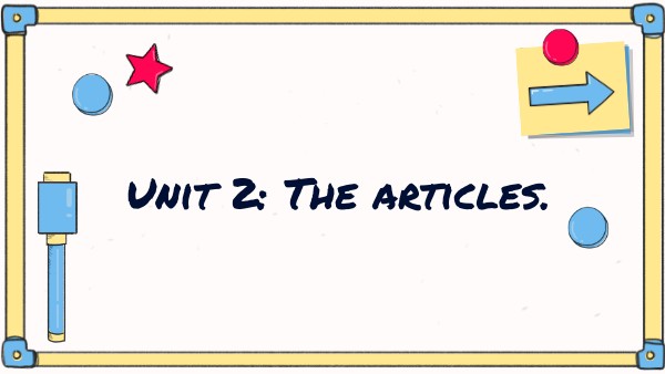 WEEK 2 - The articles