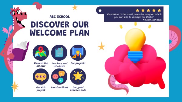 Language Assistant Welcome Plan - ABC School