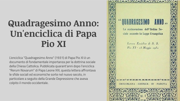 quadragesimo-anno | Genially