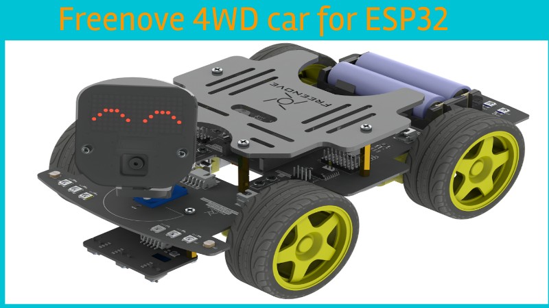 Freenove 4WD car for ESP32 | Genially