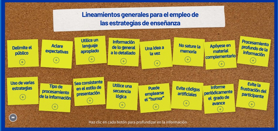 Lineamientos generales | Genially