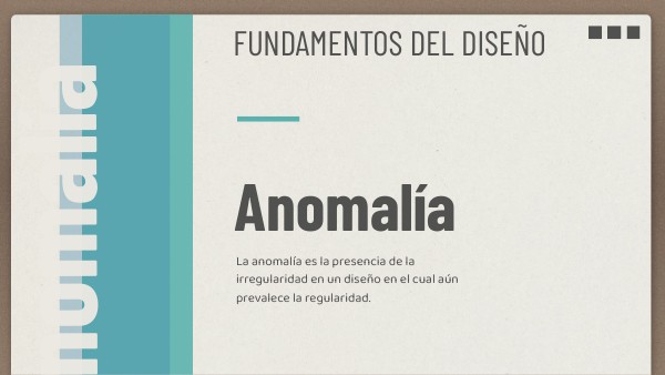 anomalía | Genially