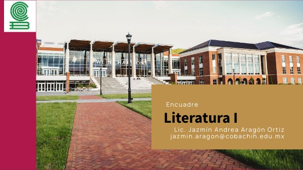 Encuadre Literatura | Genially