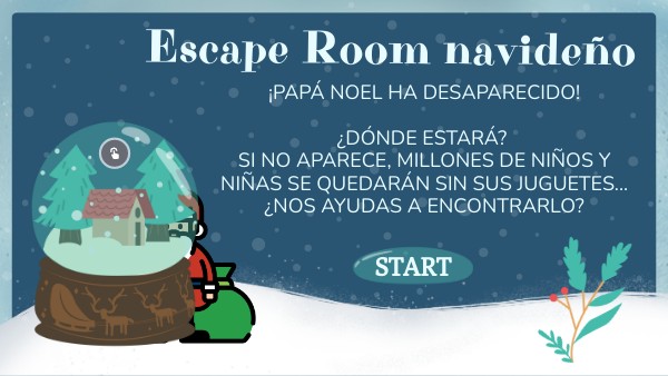 ESCAPE ROOM NAVIDEÑO