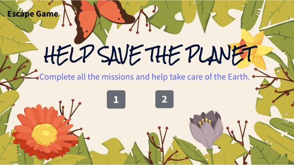 Let's protect the Planet