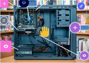 componentes internos del gabinete