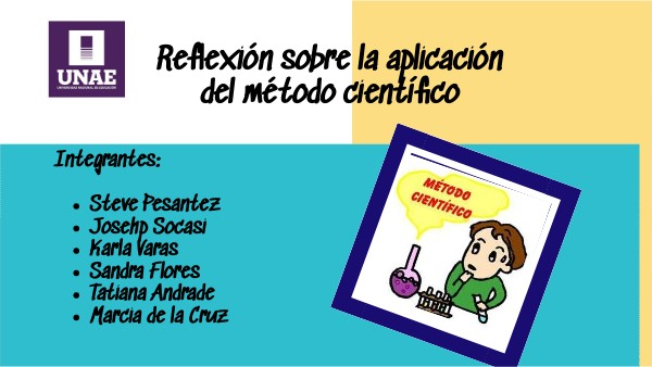 PRESENTACIÓN Método científico | Genially