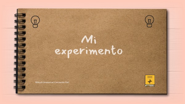 Mi experimento