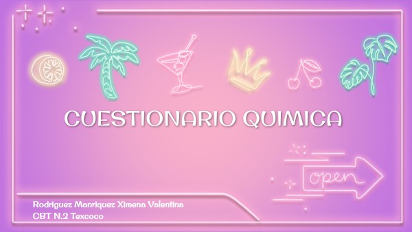 QUIZ QUIMICA | Genially