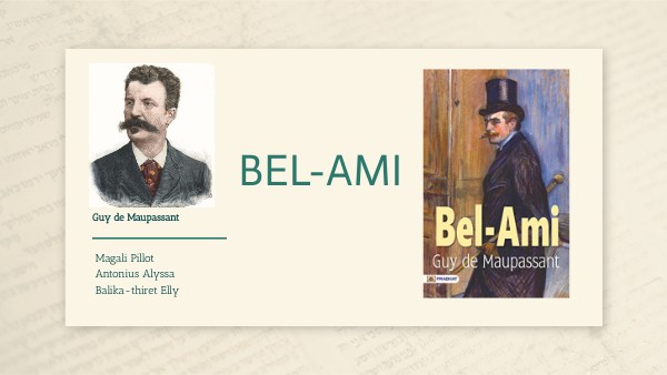 bel ami | Genially
