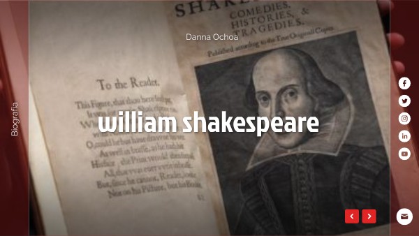 william shakespeare | Genially
