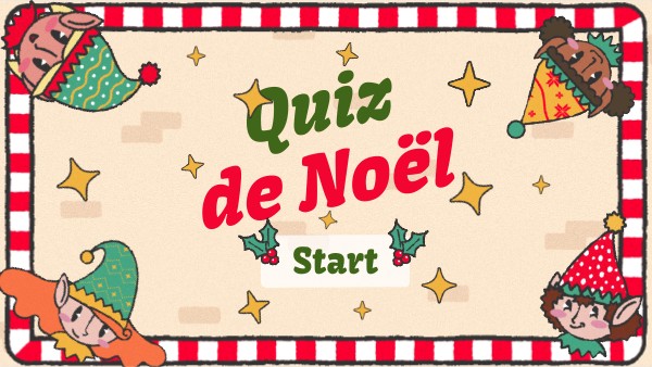 Quiz de Noël | Genially