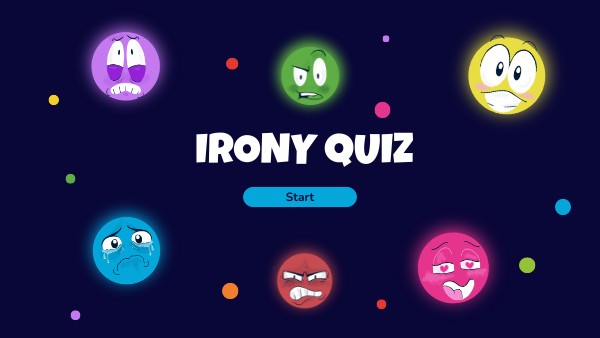 Irony Quiz | Genially