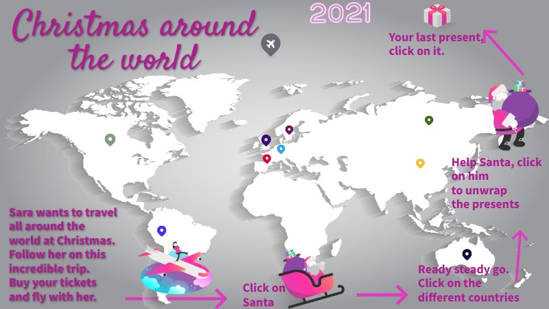 Christmas around the world. (long version) | Genially