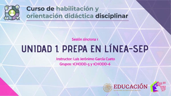 Presentación Unidad 1 CHODD | Genially