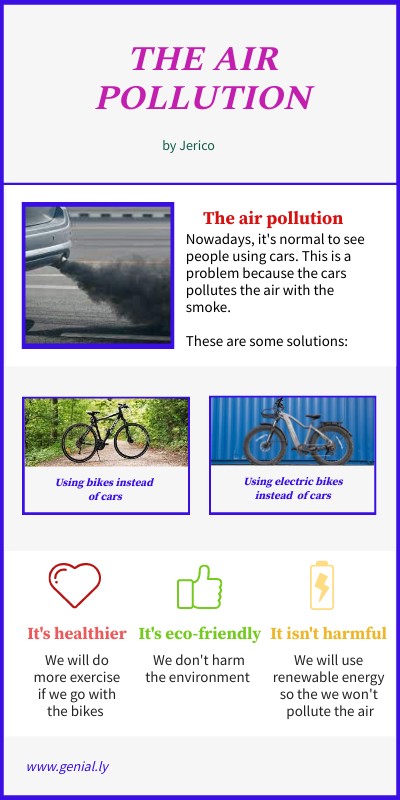The air pollution