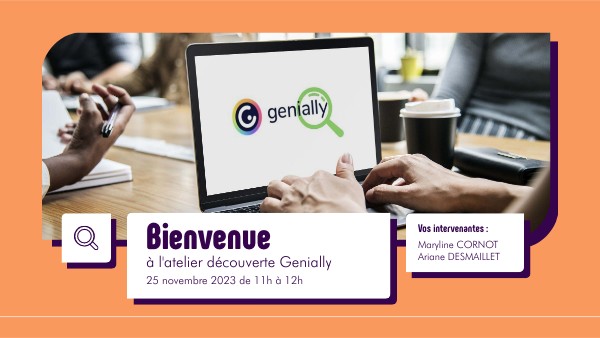 Atelier découverte Genially 25/11/2023