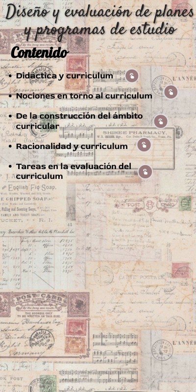 Diseño y evaluación de planes y programas de estudio | Genially