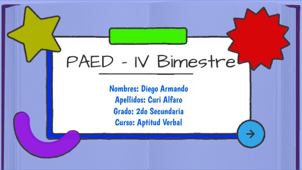 PAED - IV Bimestre | Genially