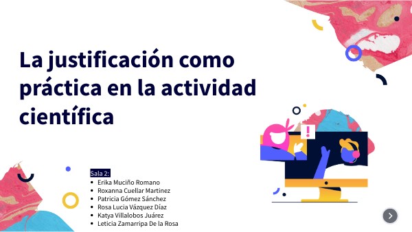 La justificación como práctica en la actividad científica