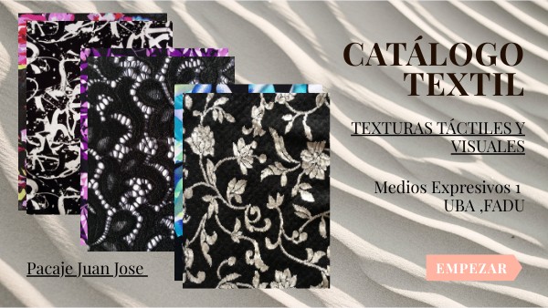 TEXTURAS TACTILES Y VISUALES TP3