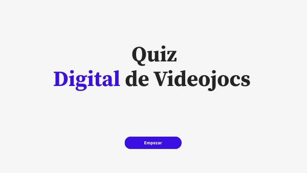 Quiz digital básico