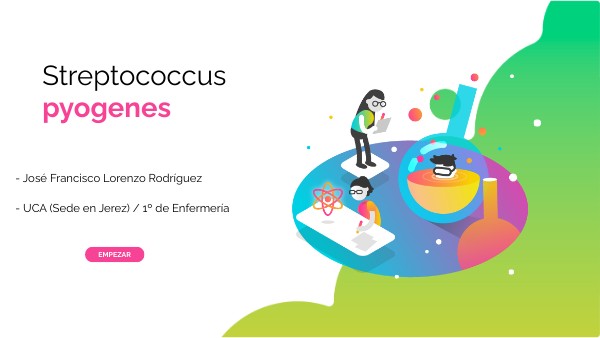 PRESENTACIÓN STREPTOCOCCUS PYOGENES | Genially