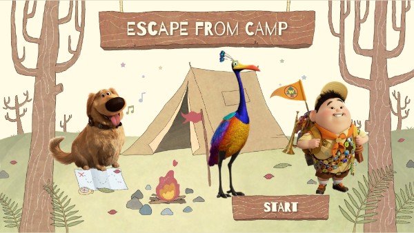 Escape from Camp - Up Disney Movie | Genially