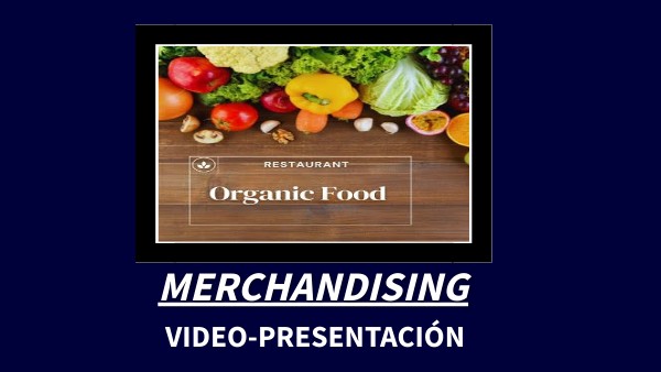 Organic Food (Merchandising)