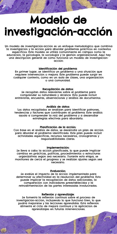 Modelo de investigación-acción