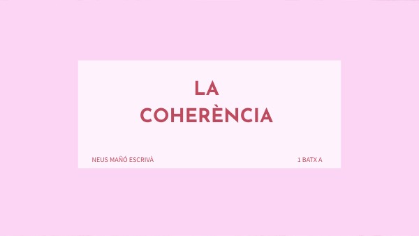 LA COHESIÓ | Genially