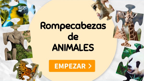 Rompecabeza de animales 3 | Genially