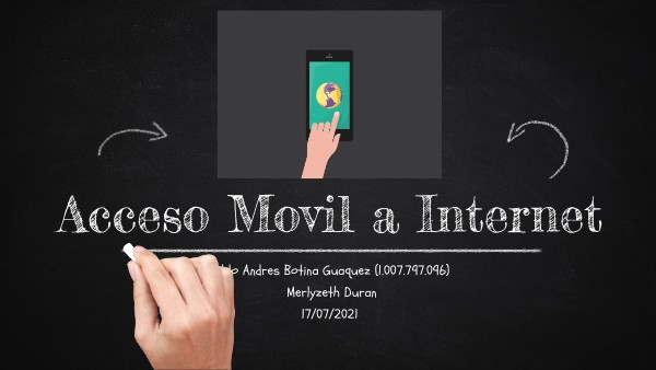 ACCESO MOVIL A INTERNET | Genially