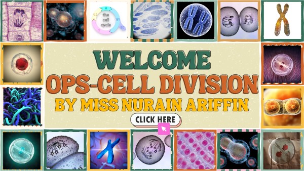 OPS-CELL DIVISION BY MISS NURAIN | Genially