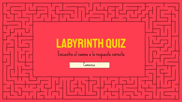 LABYRINTH QUIZ