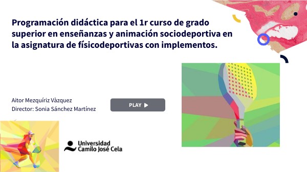 TFM. Aitor Mezquiriz | Genially