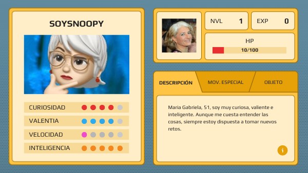 FICHA PERSONAJE | Genially