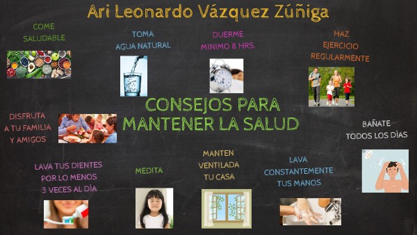 CONSEJOS PARA MANTENER LA SALUD - ALVZ