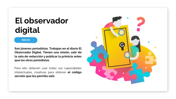 SALA DE ESCAPE - UADE | Genially