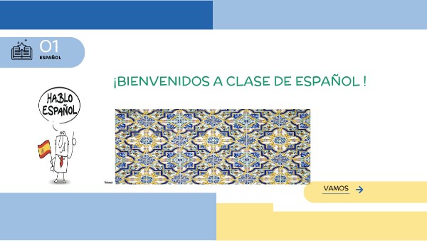 Primera clase de español | Genially