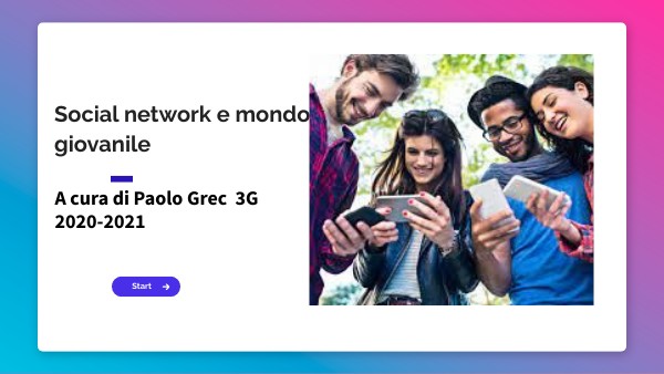 Copy - Social network e mondo giovanile | Genially