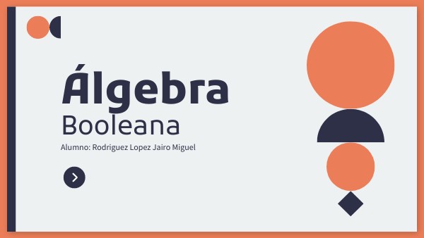 Álgebra Booleana | Genially