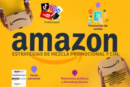 ESTRATEGIAS DE MEZCLA PROMOCIONAL Y CIM AMAZON | Genially
