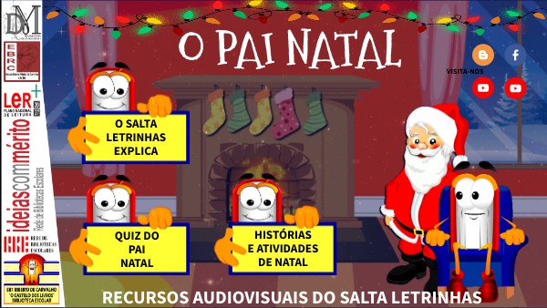 O PAI NATAL - RECURSOS AUDIOVISUAIS DO SALTA LETRINHAS | Genially