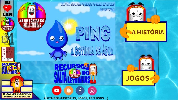 "PING" A GOTINHA DE ÁGUA - RECURSOS DO SALTA LETRINHAS | Genially