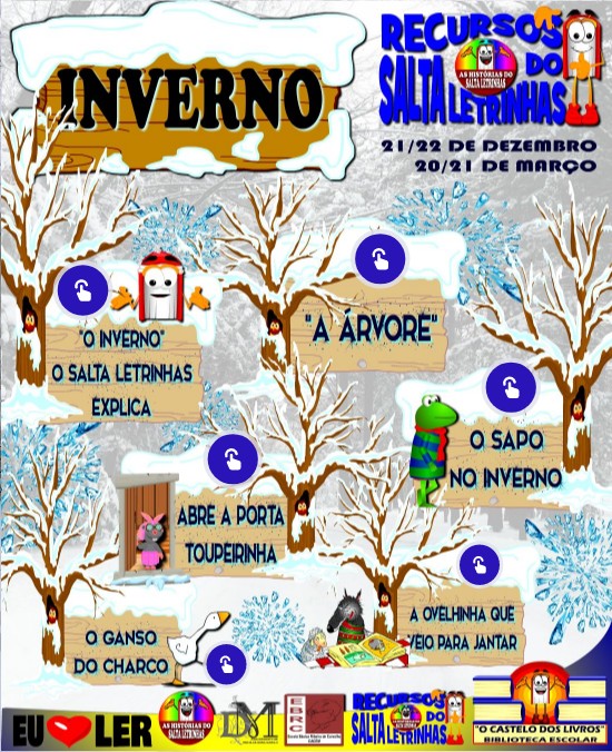 O INVERNO - RECURSOS DO SALTA LETRINHAS