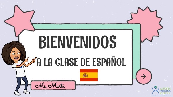 BIENVENIDOS A LA CLASE DE ESPAÑOL | Genially