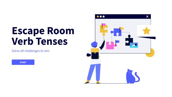 ESCAPE ROOM Verb tenses | Genially