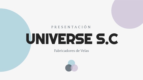 Presentación Universe S.C. | Genially